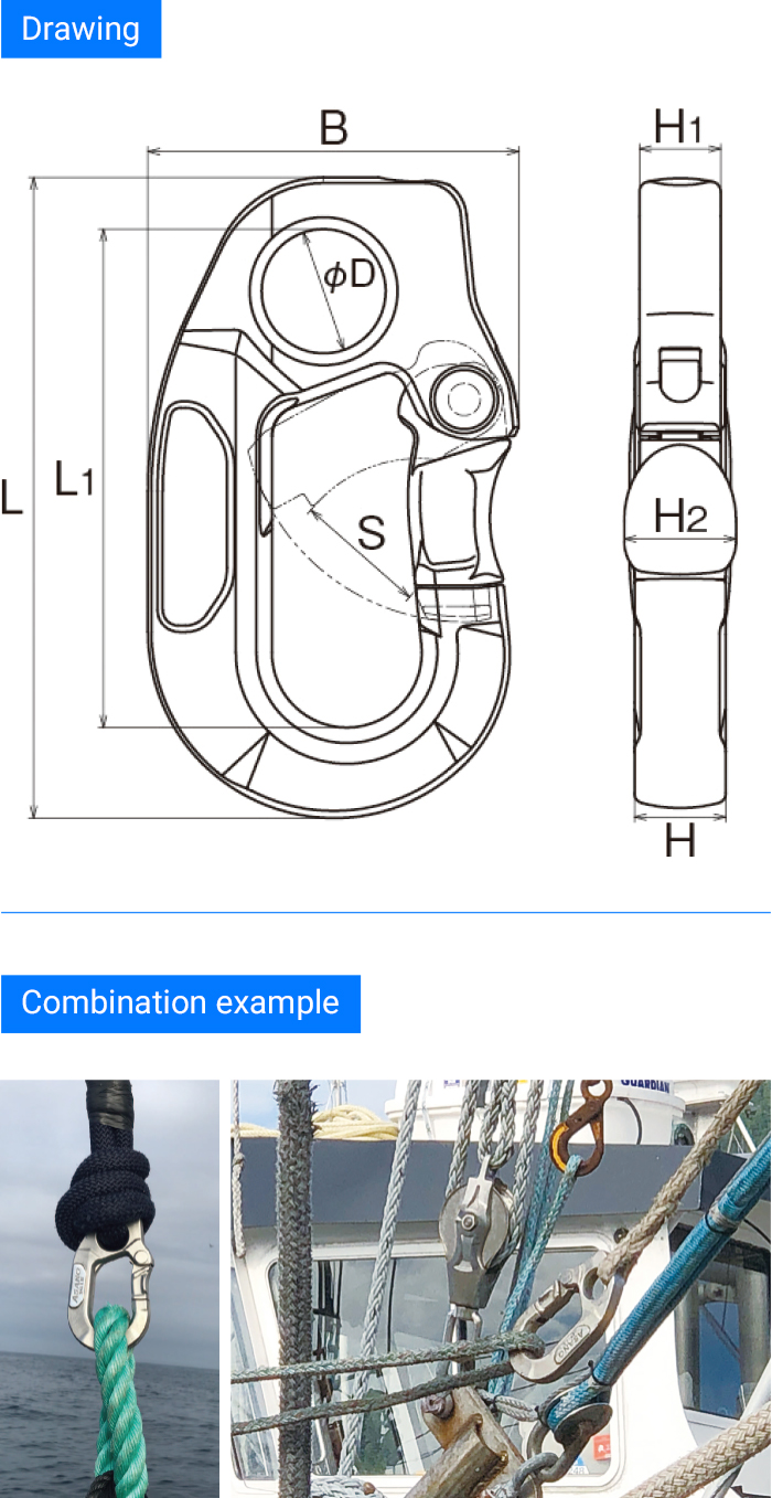 Snap Hook │ Asano Metal Industry Co., Ltd.